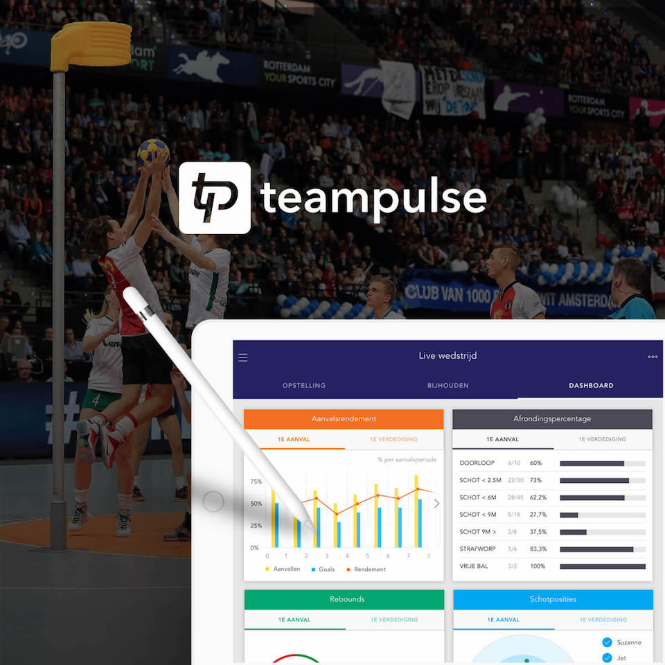 Teampulse | Realtime wedstrijdanalyse voor korfbalcoaches